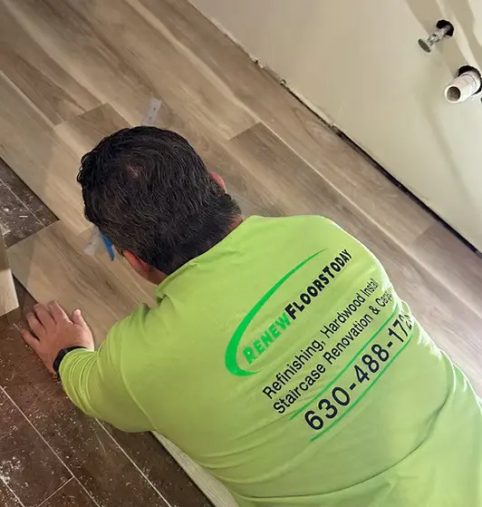 Staircase Renovation in St. Charles, IL | Renew Floors Today